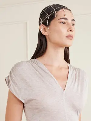 Rabanne Chainmail Beads-embellished Headpiece
