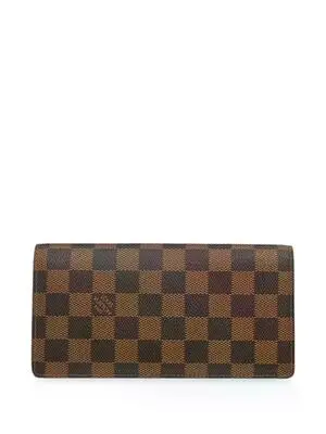 LOUIS VUITTON 2013 Portefeuille Brazza Damier Ebène Wallet