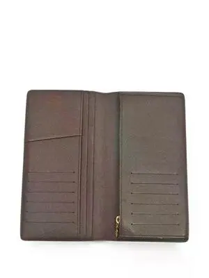 LOUIS VUITTON 2013 Portefeuille Brazza Damier Ebène Wallet