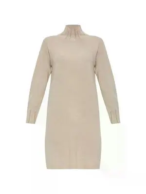 Fabiana Filippi Sequin-embellished High-neck Midi Dress - Neutrals