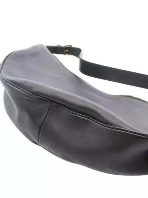 Prada Calfskin Demi Lune Shoulder Bag