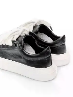 COLE BUXTON Wilson Court Contrast Toe-cap Sneakers