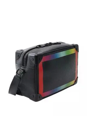 LOUIS VUITTON Taiga Rainbow Soft Trunk Crossbody Bag