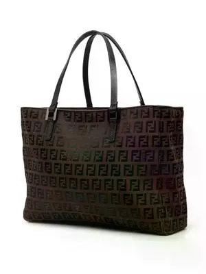 Fendi Zucchino Canvas Tote Bag