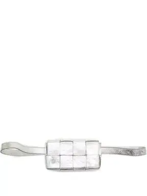 Bottega Veneta Silver Tone Belt Bags