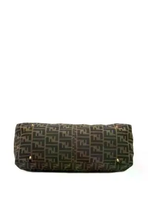 Fendi Zucca Canvas Twins Tote Bag