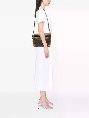 LOUIS VUITTON 2001 Monogram Nil Crossbody Bag