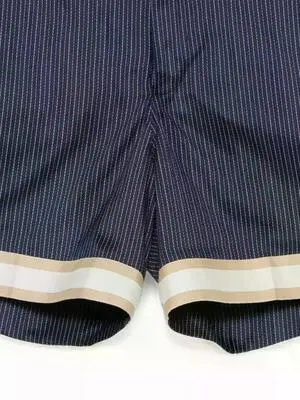 CHE Baller Pinstriped Swim Shorts