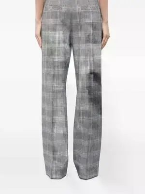 Patrizia Pepe Check-pattern Tailored Trousers