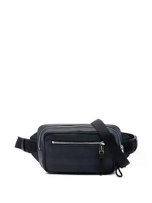 Burberry Check Coated Canvas Belt Bag