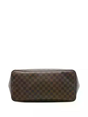 LOUIS VUITTON 2016 Damier Ebene Neverfull Gm Tote Bag