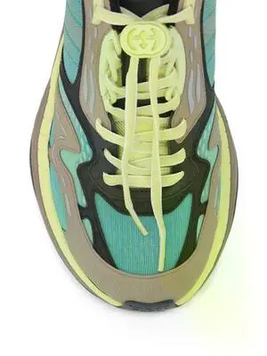 Gucci Panelled Lace-up Sneakers