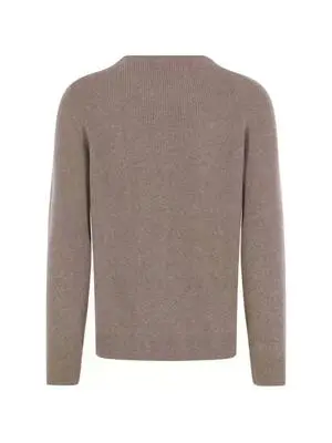 Brunello Cucinelli Ribbed-knit Cashmere Sweater - Neutrals