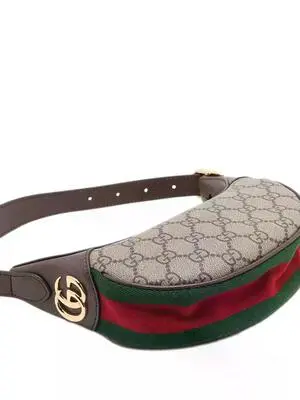 Gucci 2016-2026 Mini Gg Supreme Web Ophidia Shoulder Bag