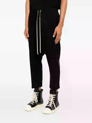 Rick Owens Drawstring Dropped-crotch Trousers