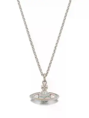 VIVIENNE WESTWOOD Mini Bas Relief Pendant Necklace - Silver