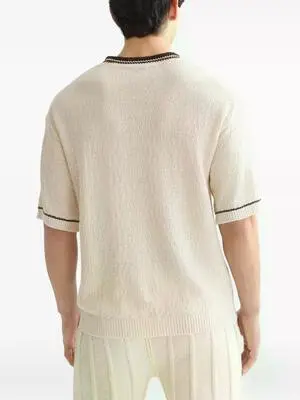 Scotch & Soda Knitted Cotton T-shirt