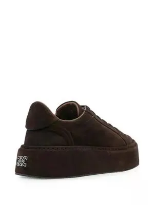 Casadei Renna Platform Suede Sneakers