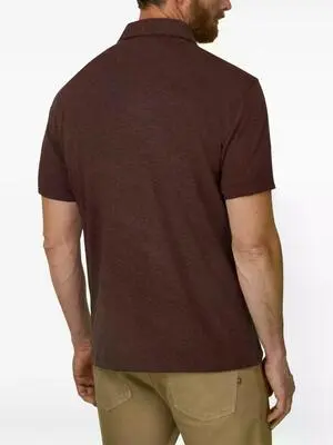 Boggi Milano Polo In Piqué Cotton Blend B Tech