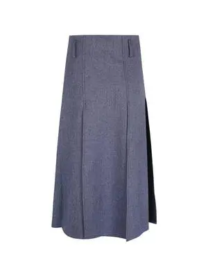 DRHOPE Pleated Skirt - Grey