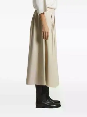 Peserico Pleated Midi Skirt