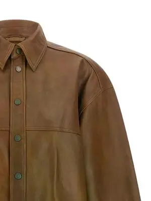 HAIKURE Victoria Leather Shirt