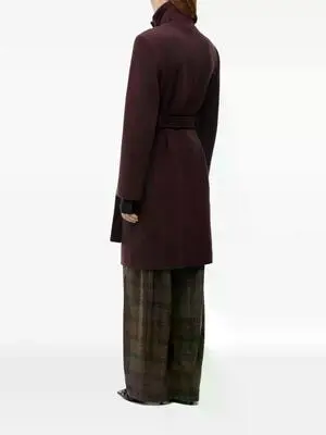 Pinko Belted Button-down Coat