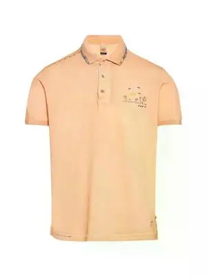 BOB Embroidered Polo Shirt - Orange