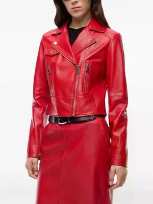 Pinko Biker Leather Jacket