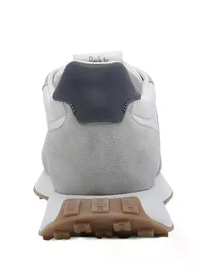 Hogan H601 Leather Sneakers With Logo Patch