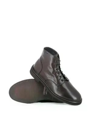 ALEXANDER HOTTO Lace-up Leather Ankle Boots