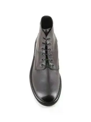 ALEXANDER HOTTO Lace-up Leather Ankle Boots