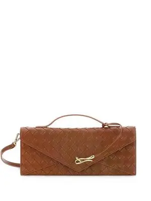 Jw Pei Woven-design Envelope Shoulder Bag - Brown