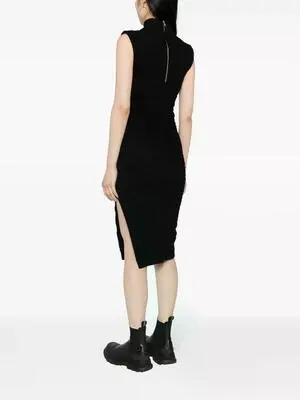 THOM KROM High-neck Midi Dress