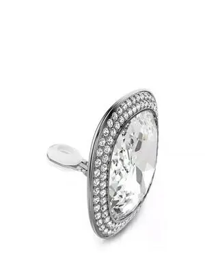 SWAROVSKI Cushion Cut Crystal Embellished Clip-on Earrings