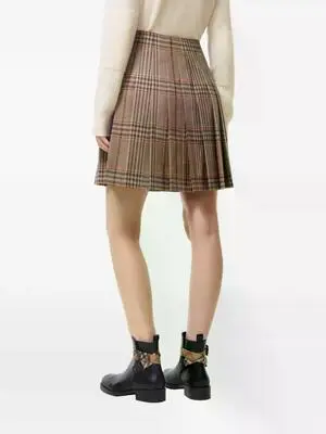Burberry Check Wool Kilt