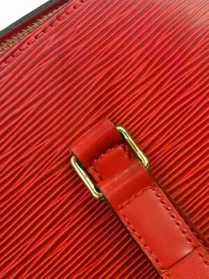 LOUIS VUITTON Soufflot Epi-leather Tote Bag - Red