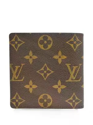 LOUIS VUITTON Monogram-canvas Bifold Wallet - Brown