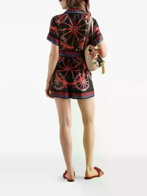 Dolce & Gabbana Carretto-print Silk Twill Shirt
