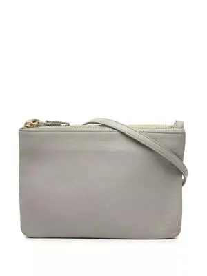 Celine 2017 Small Lambskin Trio Crossbody Bag - Grey