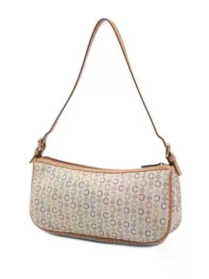 Celine 2000 C Macadam Canvas Shoulder Bag