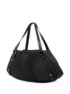 Gucci 2000-2015 Gg Denim Abbey D Ring Tote Bag