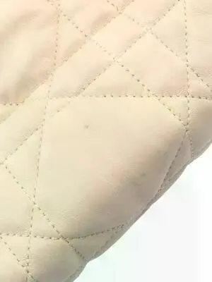 Dior 2023-2024 Larger Calfskin Macrocannage Toujours Bag Tote Bag - Neutrals