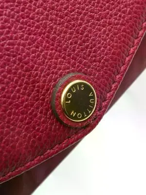 LOUIS VUITTON 2015 Monogram Empreinte Twice Crossbody Bag - Red