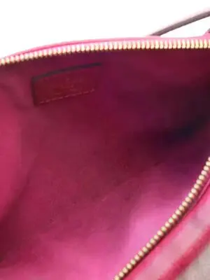 LOUIS VUITTON 2015 Monogram Empreinte Twice Crossbody Bag - Red
