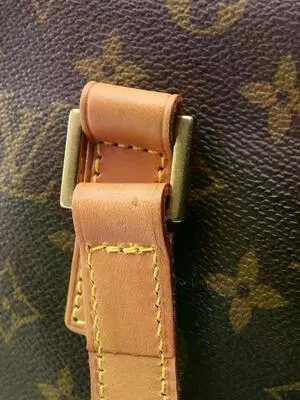 LOUIS VUITTON 2002 Monogram Cabas Piano Tote Bag - Brown