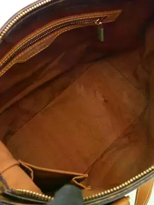 LOUIS VUITTON 2002 Monogram Cabas Piano Tote Bag - Brown