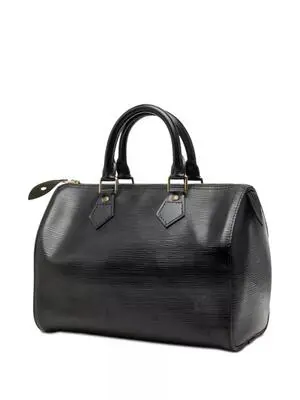 LOUIS VUITTON 1996 Epi Speedy 25 Boston Bag - Black