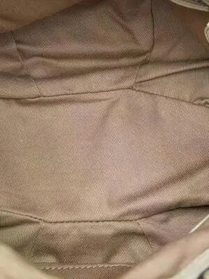 Celine 2009 Macadam Canvas Pillow Satchel
