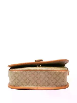 Celine Macadam Coated Canvas Crossbody Bag